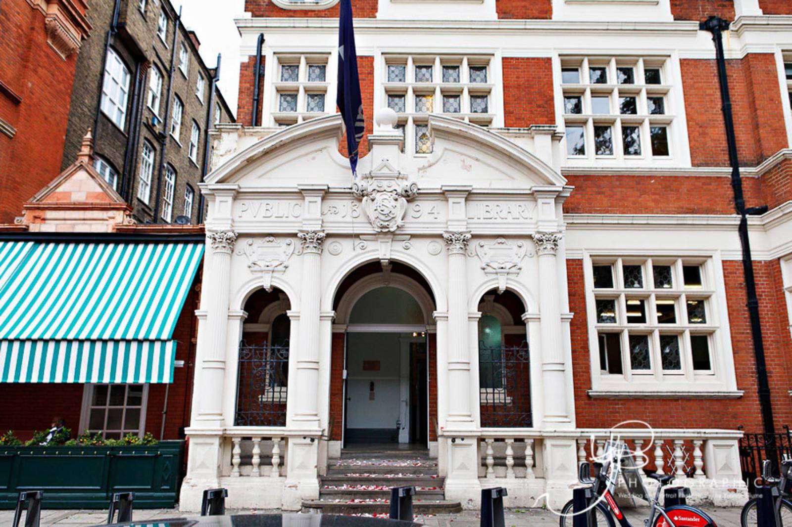 The Wedding of Two Grooms at Mayfair Library